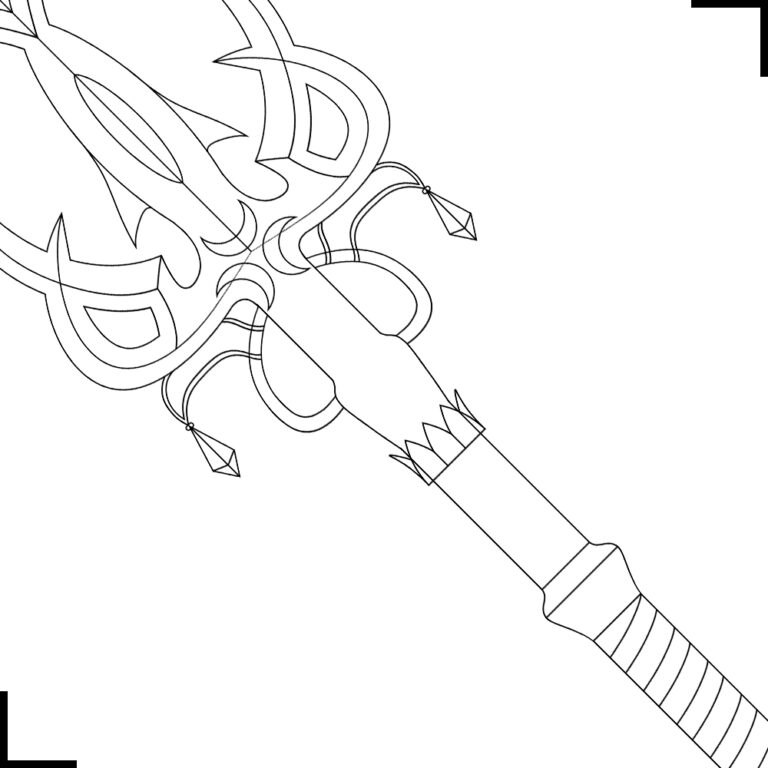 [Pattern] Legend of Zelda – Mipha Lightscale Trident Cosplay Pattern