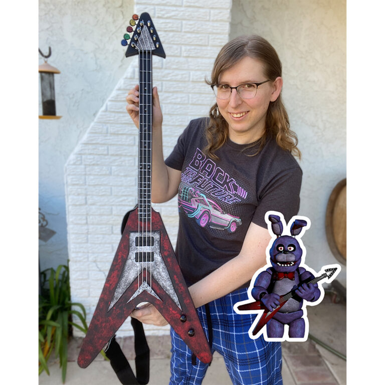 Bonnie’s Guitar (Five Nights at Freddy’s) | ChriSekaiCosplay